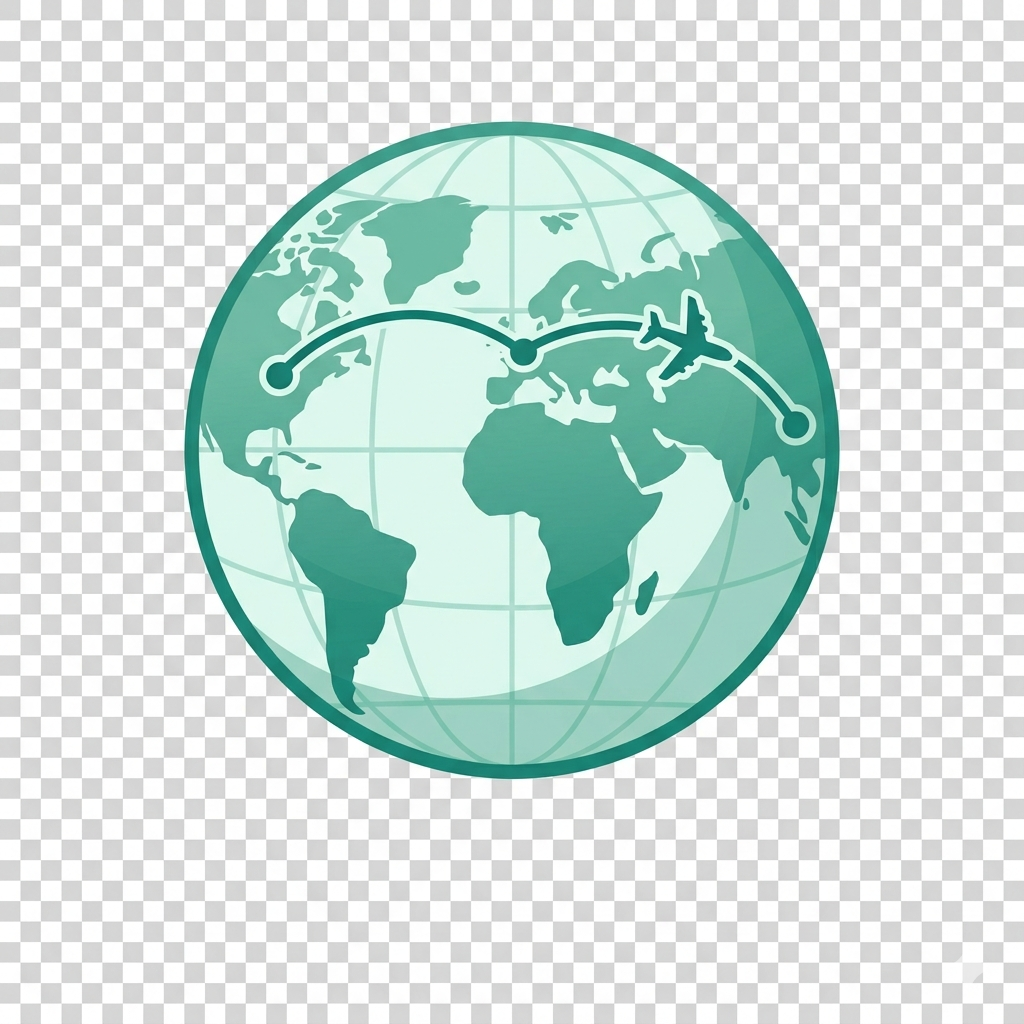 GCMap.io — Modern Great Circle Map | Plot Flight Routes & Distances